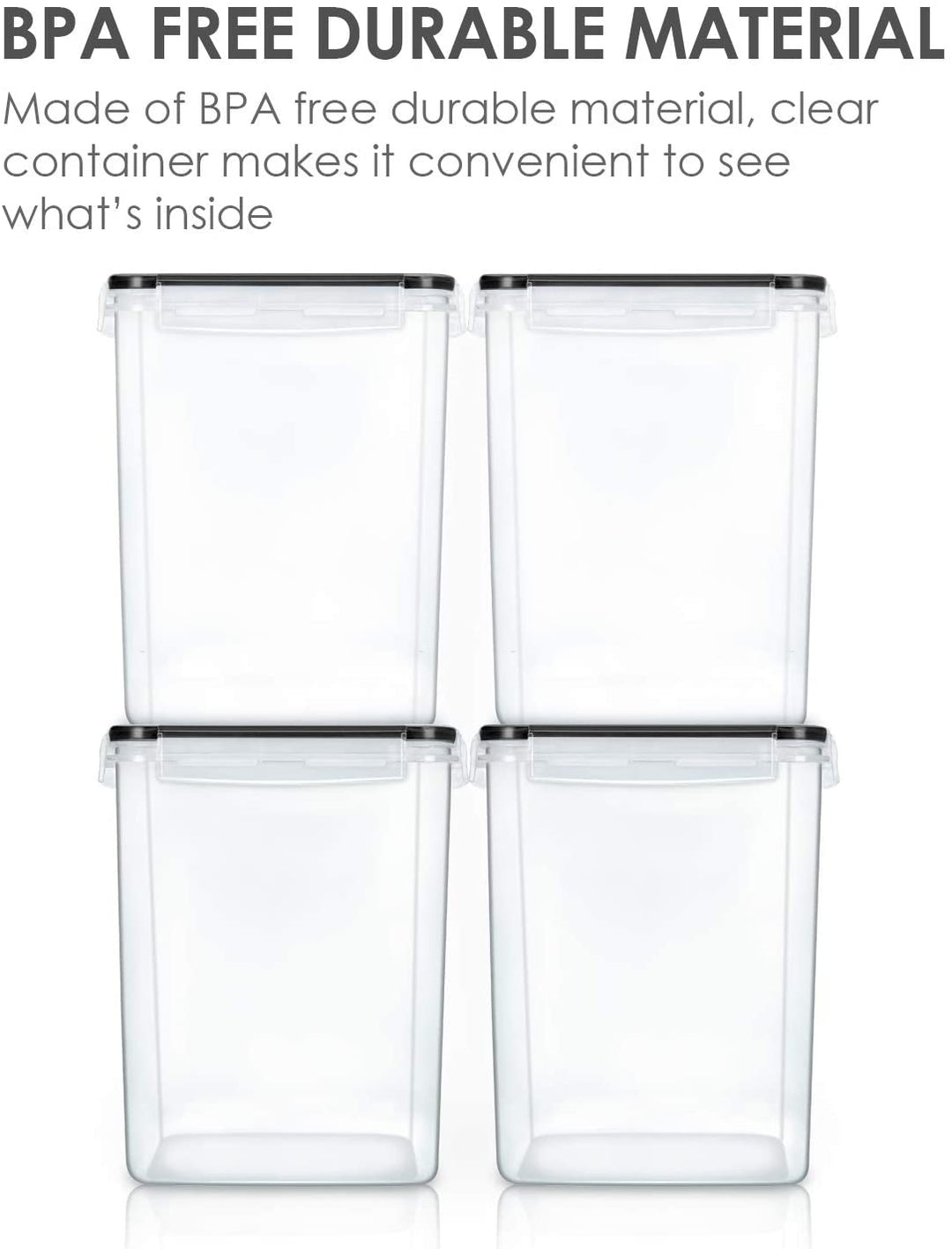 Vtopmart Large Food Storage Containers