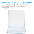 Vtopmart Extra Large Food Storage Containers 5.2L / 176oz, 4 Pieces